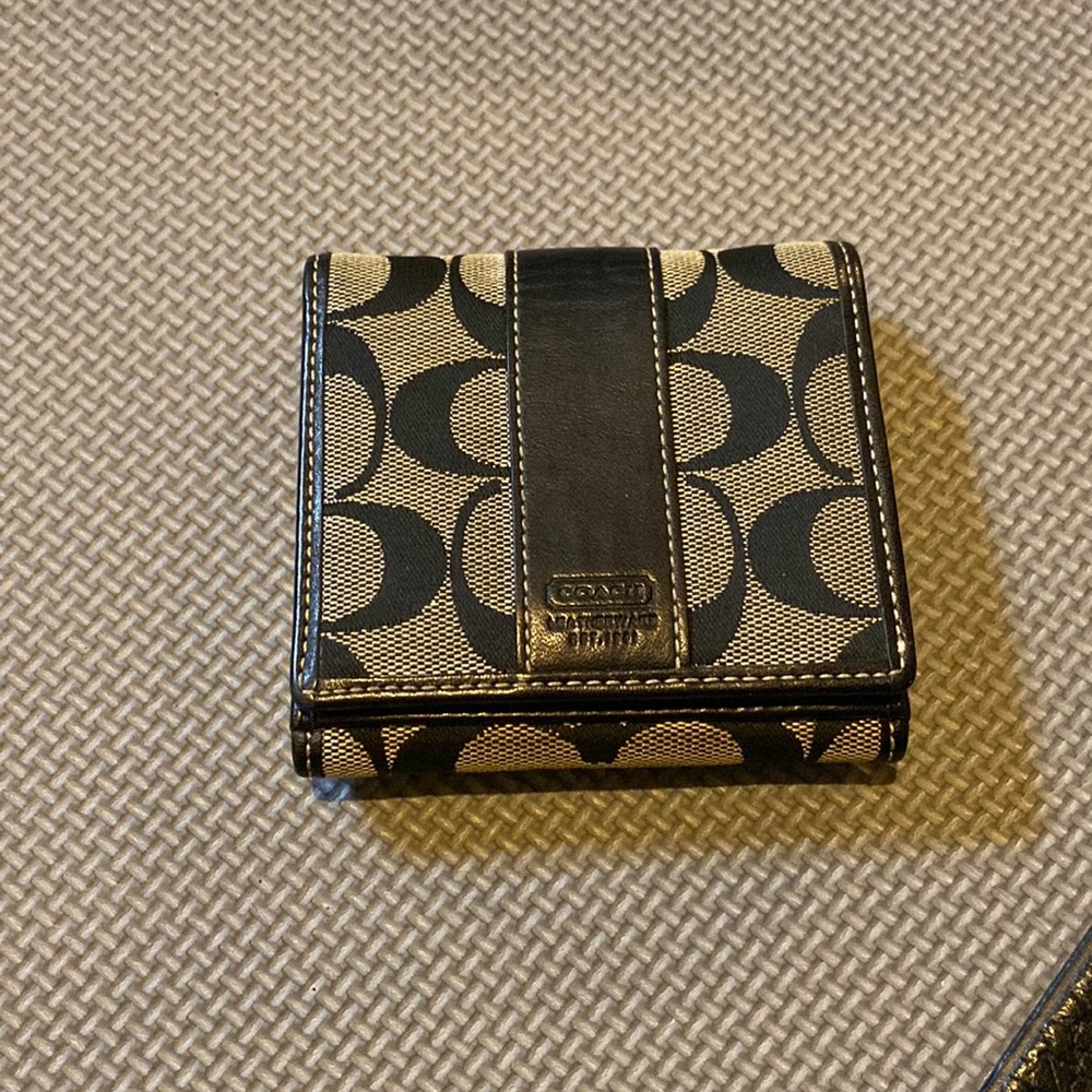 Coach Mini Wallet - Gem